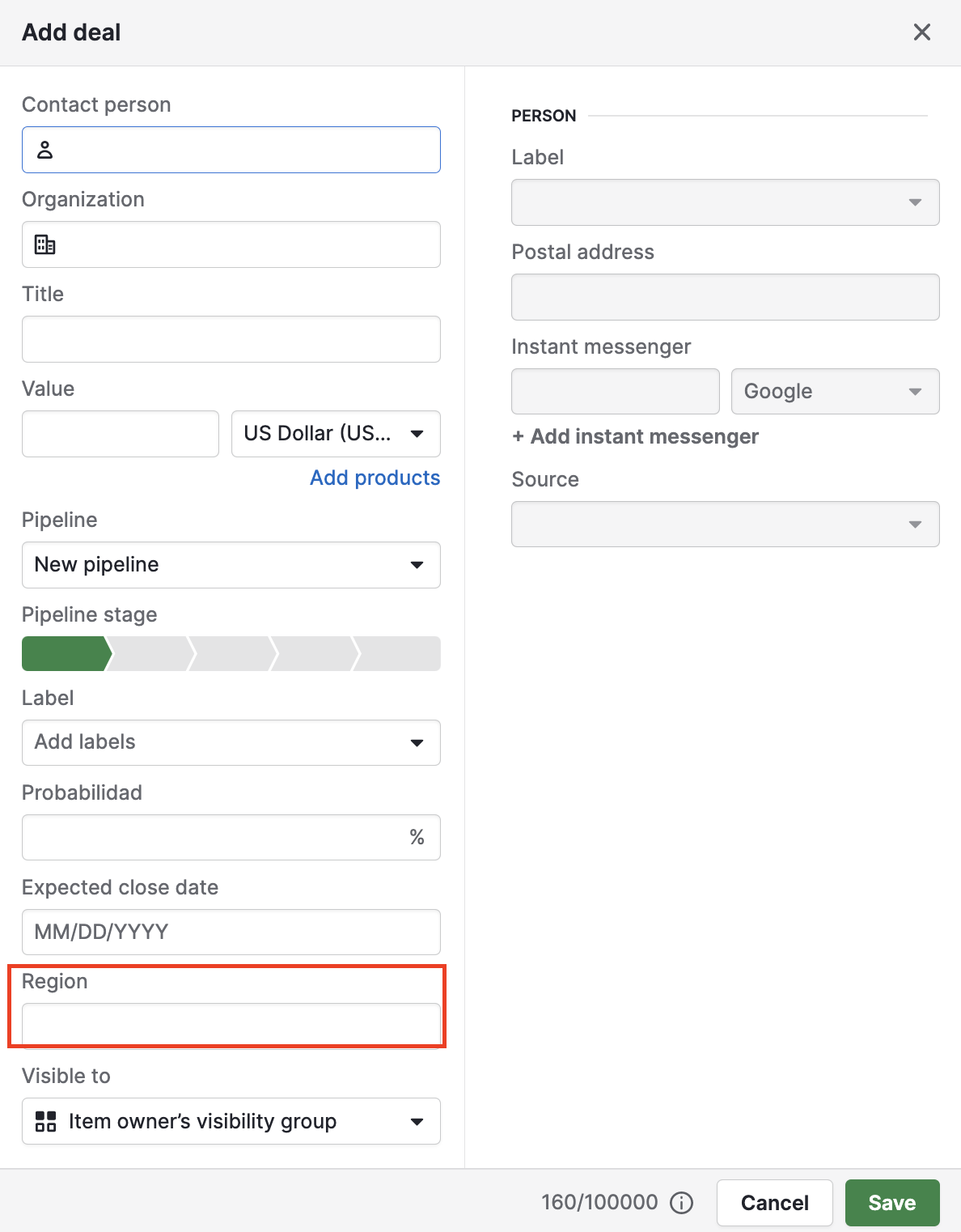 Pipedrive - Sorting Out Custom Fields